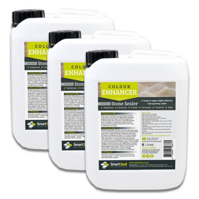 Smartseal Sandstone Sealer, Natural Stone Sealer, Colour Enhancer, Wet ...