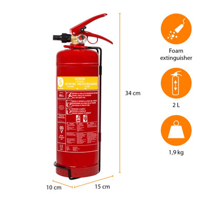 Smartwares FEX-15222 2L Fire extinguisher foam SB2.4