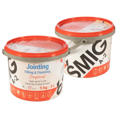 SMIG A2 Jointing & Filling Compound 5kg - Bundle of 2