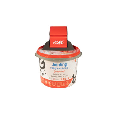 SMIG A2 Jointing & Filling Compound 5kg With Skimming Blade and Roller