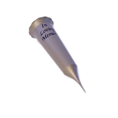 Smithers Oasis Grave Vase Spike Gold (32 x 10cm)