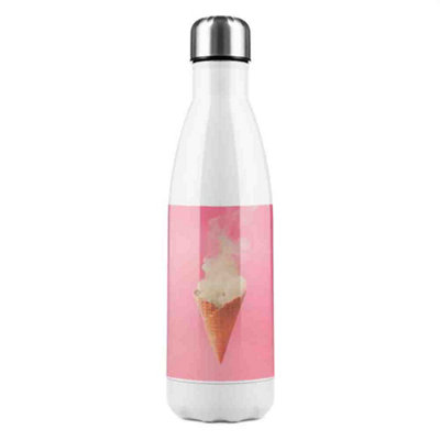Smoking Ice Cream Cone Stainless Steel Bottle Designer Style