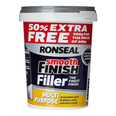 Smooth Finish Filler Multi-Purpose Ready Mixed 900g - Interior Repair ...