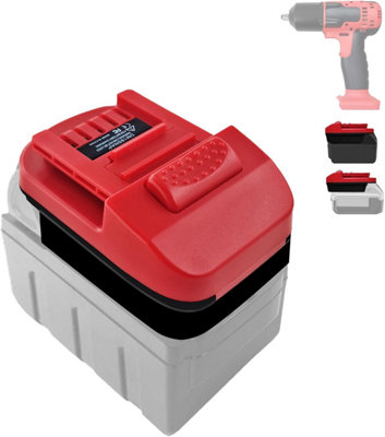 Snap-on 18V Adapter for Dewalt 20V 60V, Milwaukee M18 to CTB8185 ...