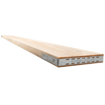 Snowdon Timber Banded Scaffold Board (L) 3.9m (W) 225mm (T) 36mm 10 Pack