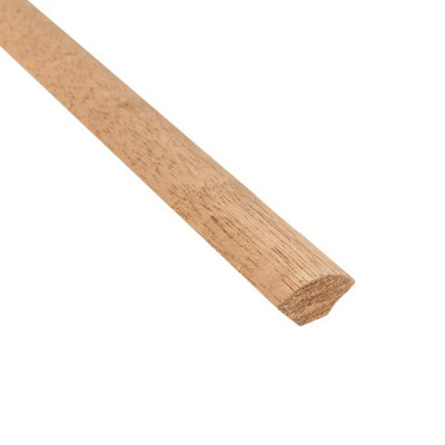 Snowdon Timber Dark Hardwood Quadrant Moulding (L) 2.4m (W) 15mm (T ...