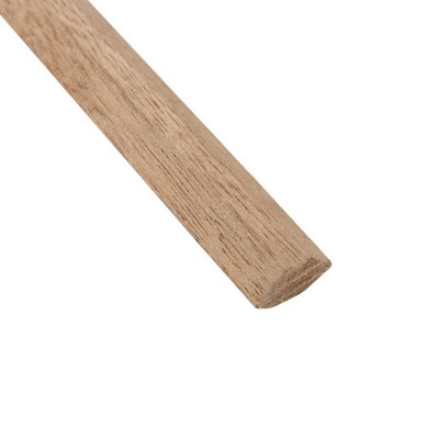 Snowdon Timber Dark Hardwood Quadrant Moulding (T) 18mm (W) 18mm (L) 2.4m
