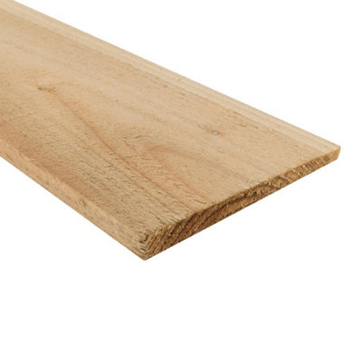 Snowdon Timber Garden Feather Edge Fence Board Treated (L) 2.4m (W ...