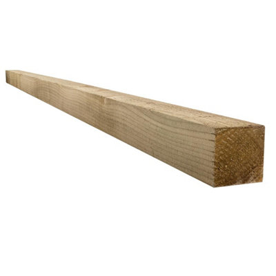 Snowdon Timber Garden FP3310T2 Treated 3"x 3" Fence Post (H) 3.0m (W ...