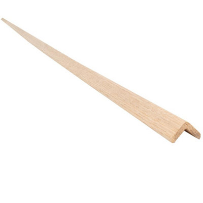 Snowdon Timber Hardwood Oak Angle Moulding (T) 20mm (W) 20mm (L) 2400mm ...