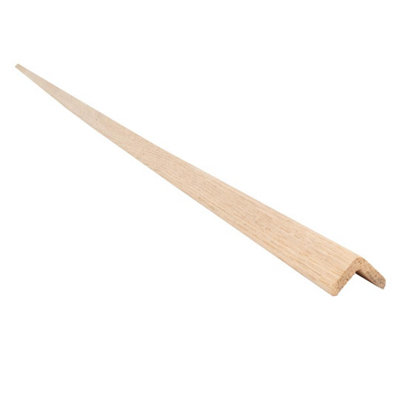 Snowdon Timber Hardwood Oak Angle Moulding (T) 27mm (W) 27mm (L) 2400mm ...