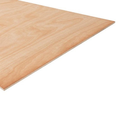 Snowdon Timber Hardwood Ply (T) 3.6mm (W) 607mm (L) 1220mm - 3 Pack