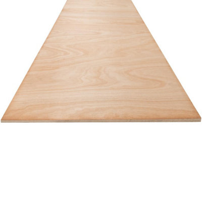 Snowdon Timber Hardwood Ply (T) 3.6mm (W) 607mm (L) 1220mm - 3 Pack