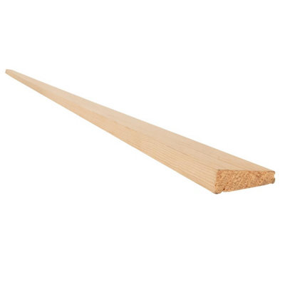 Snowdon Timber Pine Wedge Bead Moulding (L) 2.4m (W) 21mm (T) 9mm 5 Pack