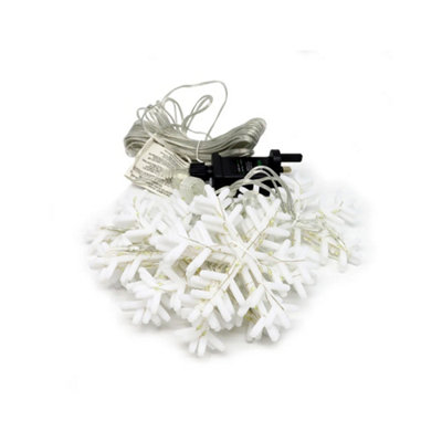 Snowflake Curtain Lights 234 Cool White LED