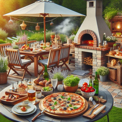 Snowflake Ecoglow Wood Fuel Pellets For Pizza Oven Stove Heating - 1kg