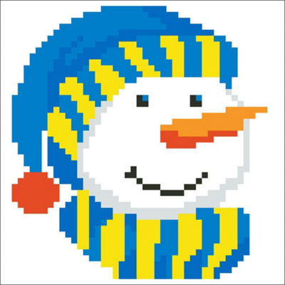 SNOWMAN CAP - Diamond Painting Kit: Snowman Cap - Diamond Dotz