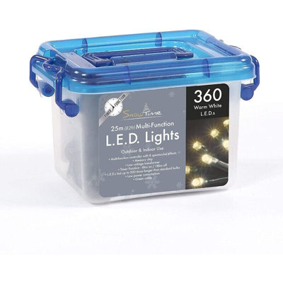 SnowTime 360 Warm White LED Multi-Function Lights with Timer