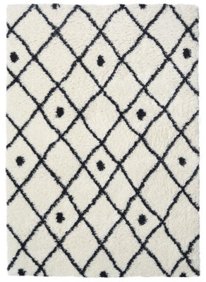 Snug Collection Nomadic Shaggy Rugs I044A | DIY at B&Q