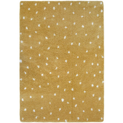 Snug Collection Spotty Shaggy Rugs R467A | DIY at B&Q
