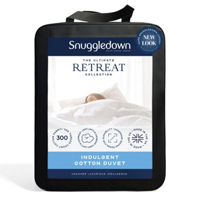 Snuggledown Indulgent Cotton Hotel Double 13.5 Tog Duvet | DIY at B&Q