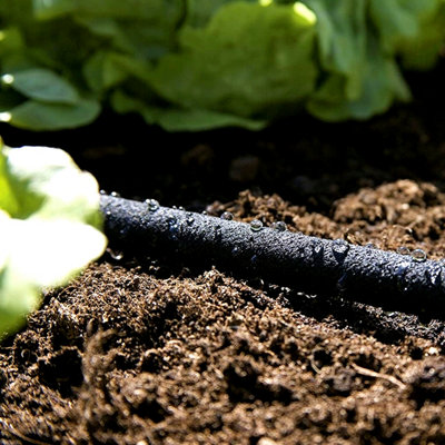 Soaker Hose, Porous Pipe, 50 m / 164 ft Long, REACH Compliant, Water ...