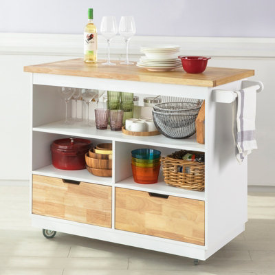 SoBuy FKW107-NW, Kitchen Cabinet Cupboard Kitchen Island Kitchen ...