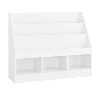 SoBuy KMB118-W, Kids Bookshelf Children's Bookshelf with 3 Storage ...