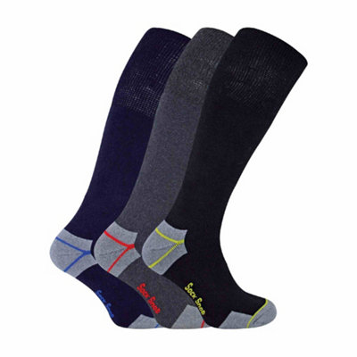 Shop Sock Snob - 6 Pack Long Work Socks 6-11