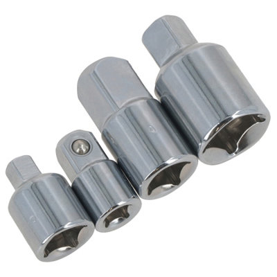 Socket Adaptor Adapter Step Up Reducer And Universal Joints UJs 7pc By ...
