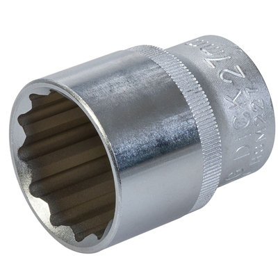 Socket SD 1/2" Metric 12pt - 27mm