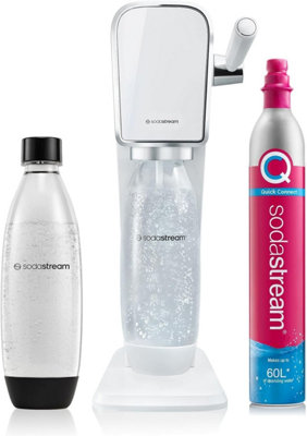SodaStream Art White - Sparkling Carbonated Water Soda Maker with BPA ...