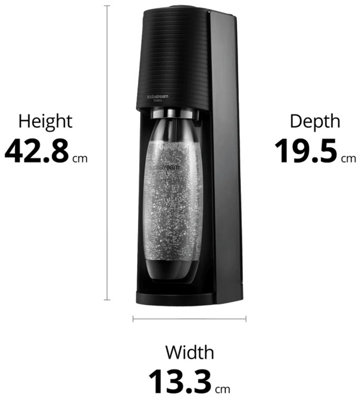 SodaStream Terra Sparkling Water Soda Drinks Maker Machine
