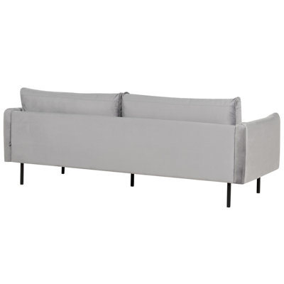 Sofa 3 Seater VINTERBRO Velvet Grey