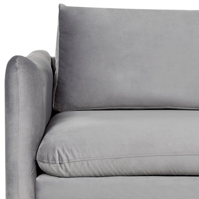 Sofa 3 Seater VINTERBRO Velvet Grey