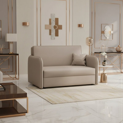 Sofa VIVA LOFT II with Sleeping Function and Storage Chipboard Metal ...