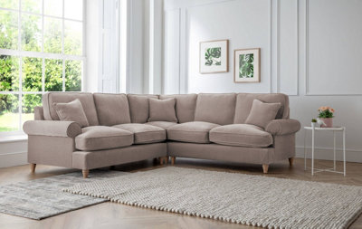 Sofas Express Mumbles Beige Putty Scroll Manhattan 2 Seater Sofa
