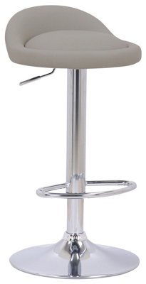 Sofia Kitchen Bar Stool In Grey | DIY at B&Q