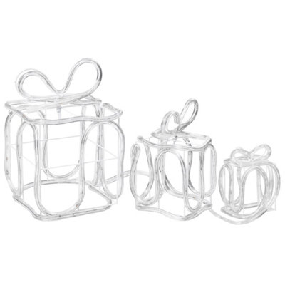 Soft Christmas Decoration Gift Boxes with 180 LEDs Indoor Outdoor