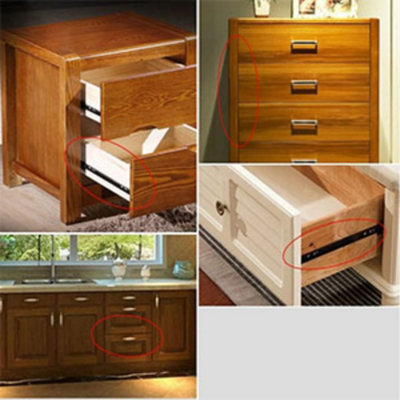 Soft Close Drawer Runners Drawer Slides 550mm Heavy Duty Draw Sliders ...