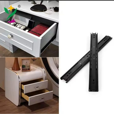 Soft Close Drawer Runners Drawer Slides 600mm Heavy Duty Draw Sliders ...