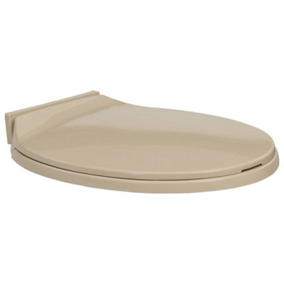 Soft Close Toilet Seat Beige Oval
