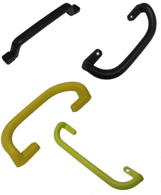 Soft Grip Safety Grab Handle (Support Rail Bar Step Yellow Black)