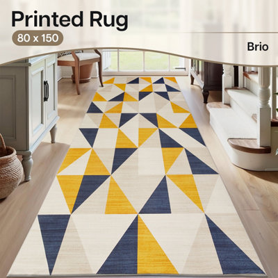 Soft Luxury Printed Rugs Large Floor Mats Kitchen Hallway Runner Indoor ...