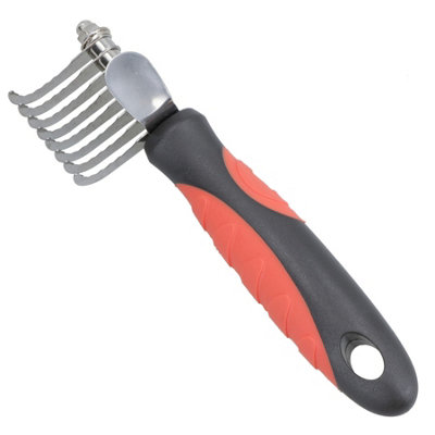 Soft Protection Dog Cat Pet De-Matting Comb For Removal Of Mats