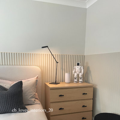 Soft Ribbed Wall Panel - Paintable & Moisture Resistant - Panels by ...