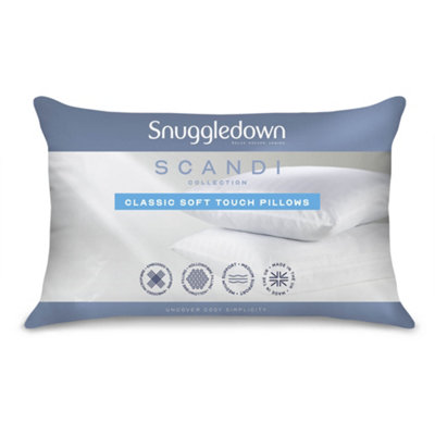 Soft Touch Medium Support Pillows 2 Pack