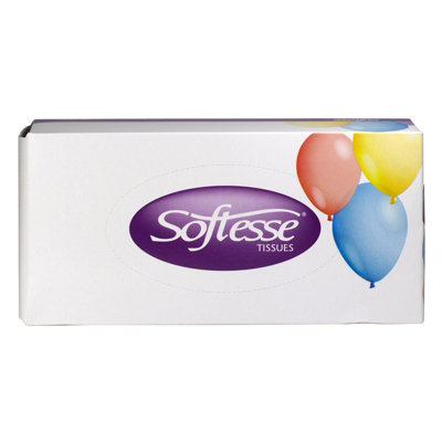 Softesse Tissues (Pack of 150) White (One Size)