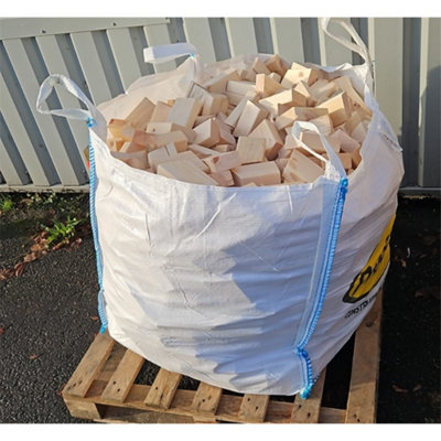 Softwood Firewood Log - Bulk Bag