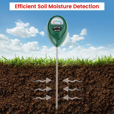 Soil Moisture Meter Watering Plant No Battery Required Water Moisture ...